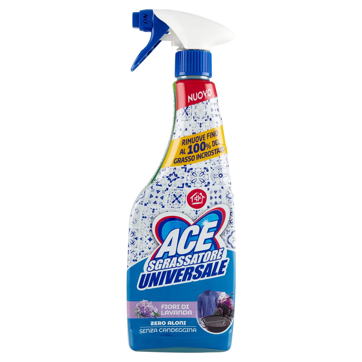 Ace Sgrassatore Universale Fiori di Lavanda Spray 600ml